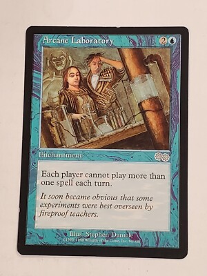 MTG Arcane Laboratory (Urza's Saga/Blue/U) - BGM | eBay