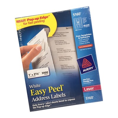 Laser Labels - 5160 3000