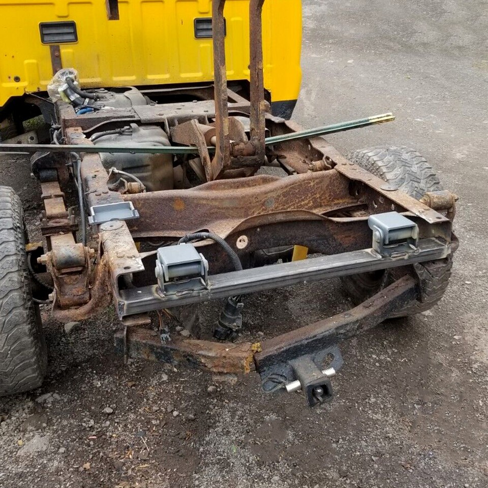 2X Dump Truck Trailer Dump Body Hinges Heavy Duty Steel Weld on Powder ...