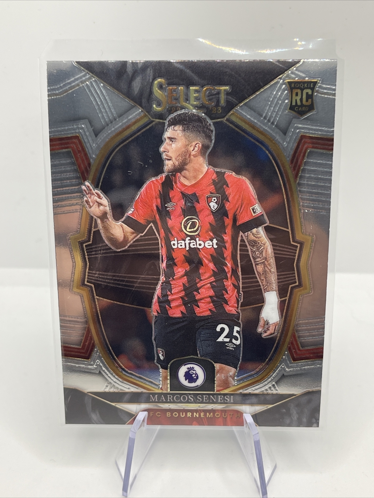 22-23 Panini Premier League - Marco Senesi RC - Terrace - Bournemouth ...