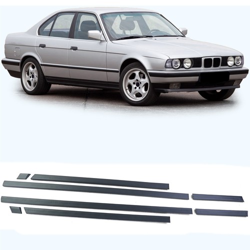 Für BMW 5er E34 ab 1988-1996 Türleisten Seitenleisten Zierleiste LINKS ...