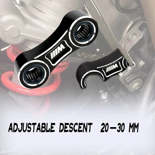 CNC Adjustable Suspension Lowering Linkage Links Kit For BMW S1000RR ...