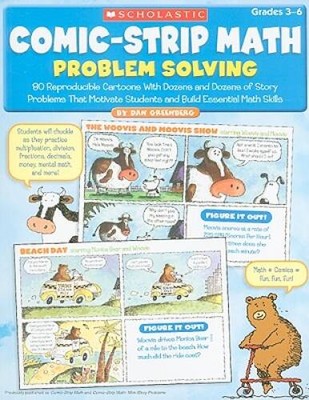 Comic-Strip Math: Problem Solving: 80 Reproducible Cartoons With Do ...