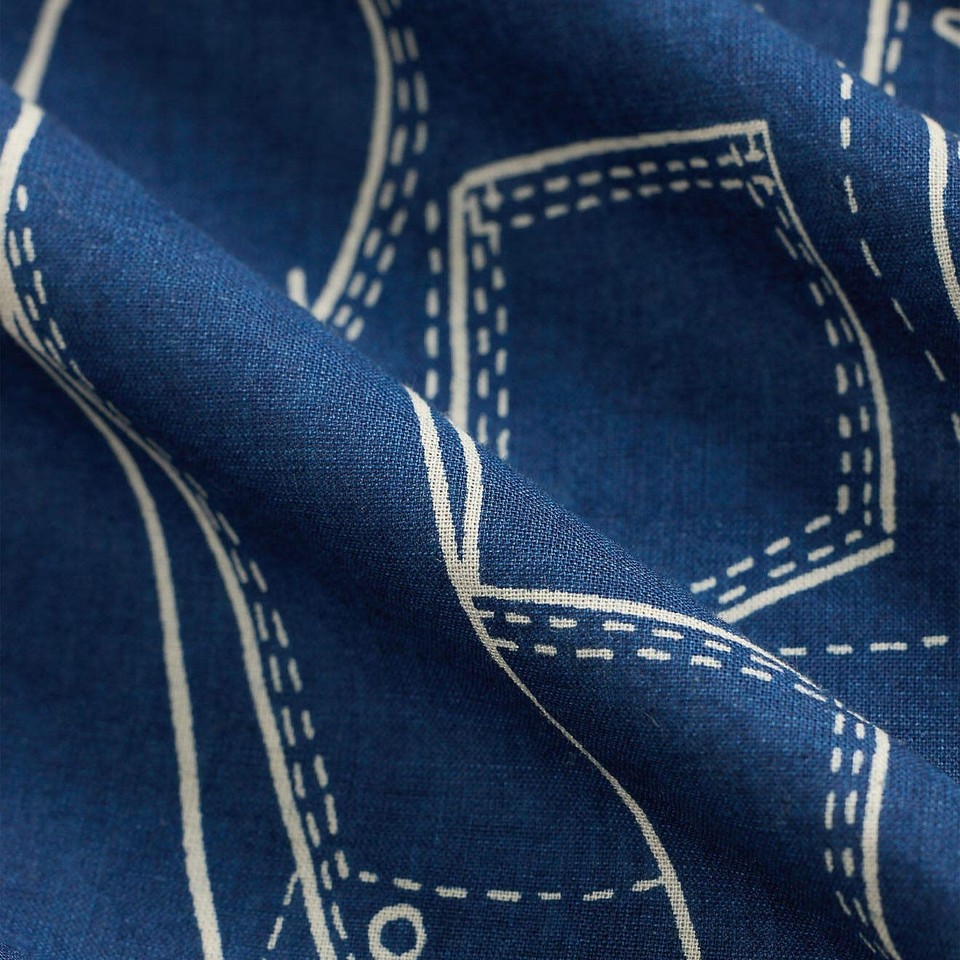 RRL By Ralph Lauren Indigo Cotton Graphic Bandanna Indigo/Cream | eBay