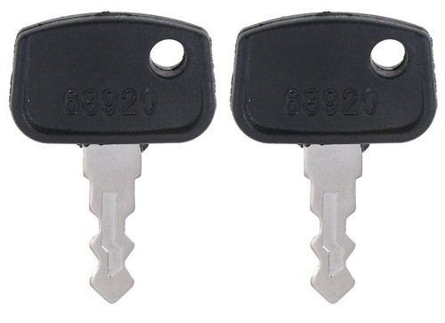 2pc Ignition Key 68920 Fits Kubota RTV, B,BX, F, GR, ZD, RTV500, RTV900 ...