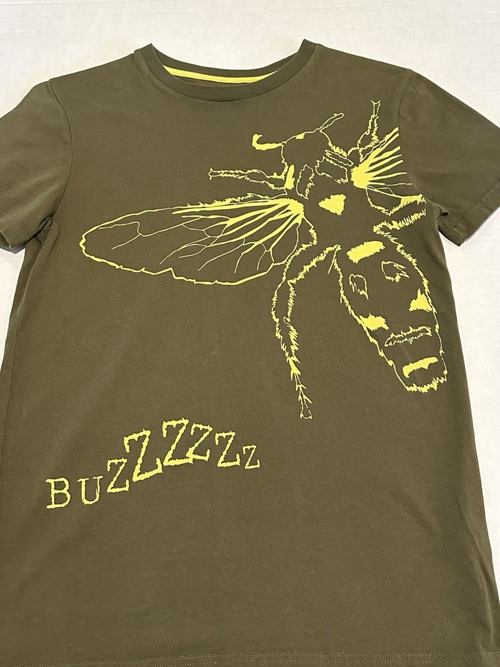 Mini Boden Bee Buzzzzzz Screenprint T-Shirt 11 12 EUC | eBay