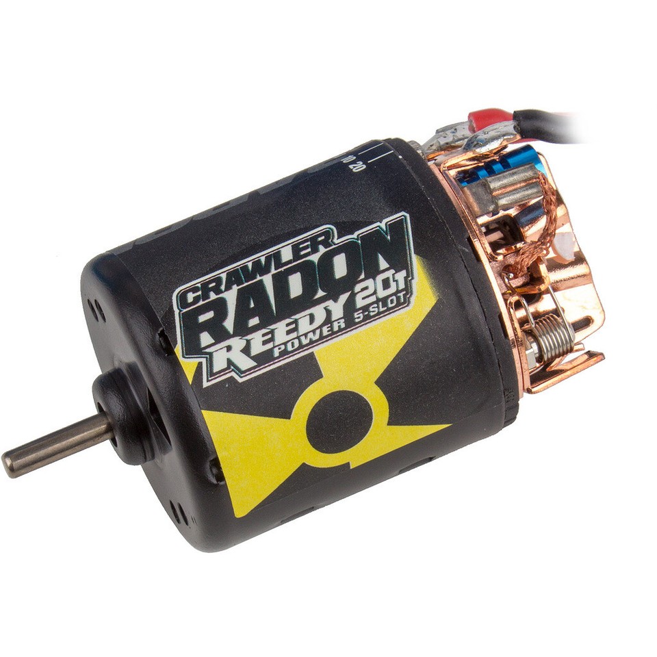 Associated 27432 Reedy Radon 2 Crawler 20T 5-Slot 1500kV Brushed Motor ...