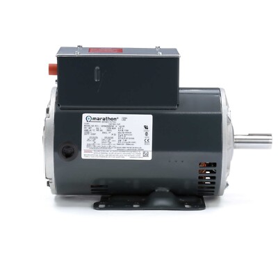 Marathon I127 Electric Motor 2 HP 1800 Rpm 1PH 115/208-230 Volt 145T ...