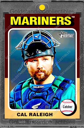Cal Raleigh RARE TOPPS INVESTMENT CARD SSP MARINERS MVP ROY MINT | eBay