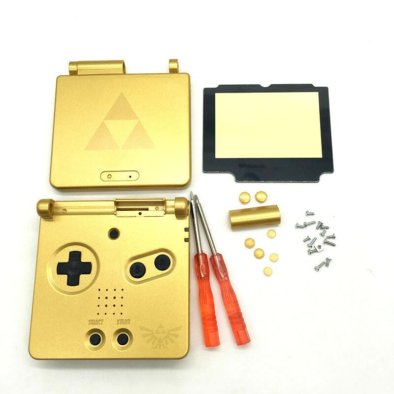 GBA SP Game Boy Advance SP Lens Zelda Triforce Replacement Housing ...