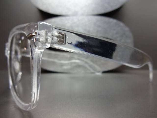 Men's Women VINTAGE RETRO Style Clear Lens EYE GLASSES Transparent ...