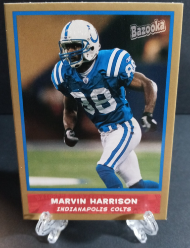 2004 Bazooka Gold Marvin Harrison #165 Colts! $2.99 BIN! | eBay