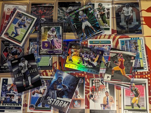 NFL Trading Card Lot Of 203 Total Cards Including 1 Autograph And 2 ...