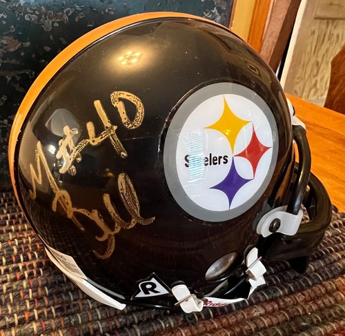 PITTSBURGH STEELERS AUTO RIDDELL MINI HELMET MYRON BELL #40 | eBay