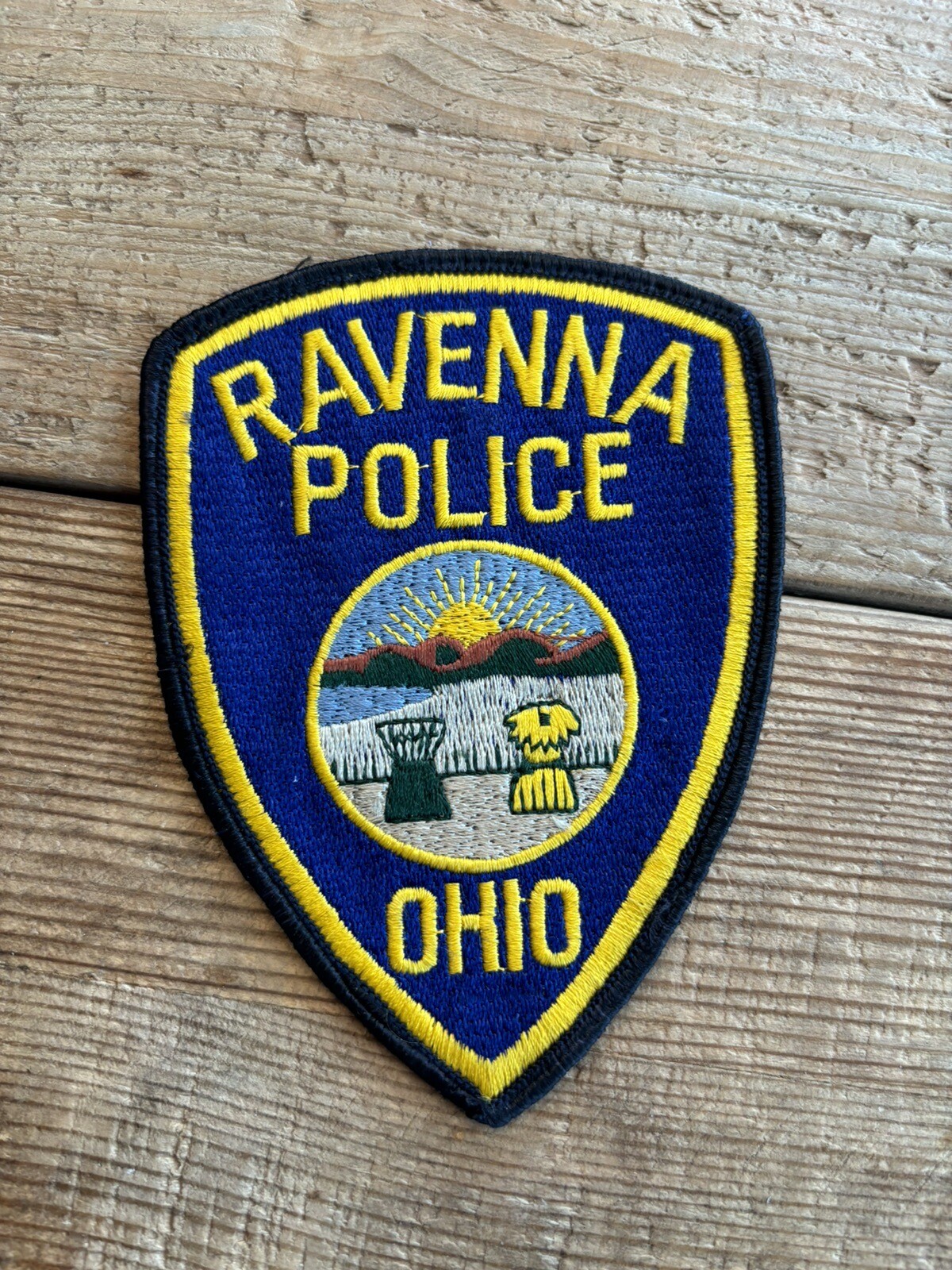 Ravenna Ohio OH Police Department Shoulder Patch New | eBay