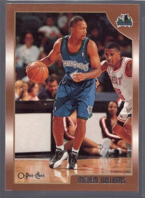 1998 Topps O Pee Chee Michael Williams Timberwolves #50 | eBay Australia