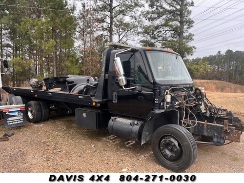 2002 International Navistar 4300 DT 466 Rollback Flatbed Tow Truck | eBay
