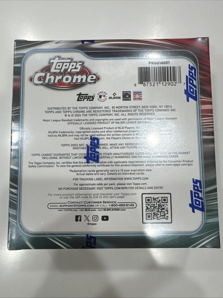 2024 Topps Chrome Baseball Monster Box Sealed | eBay