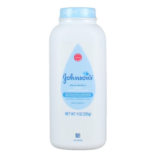 JOHNSON'S Baby Powder, Pure Cornstarch with Soothing Aloe & Vitamin E 9 ...