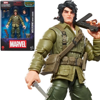 Marvel Legends Series Wolverine WWII Logan X-Men +BAF Executioner ...