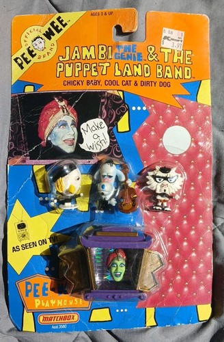 vintage 1988 Matchbox Pee Wee Herman Playhouse Jambi & The Puppet Land ...