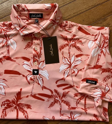 Bad Birdie Ricky Rose Performance Golf Short Sleeve Supersoft Polo ...