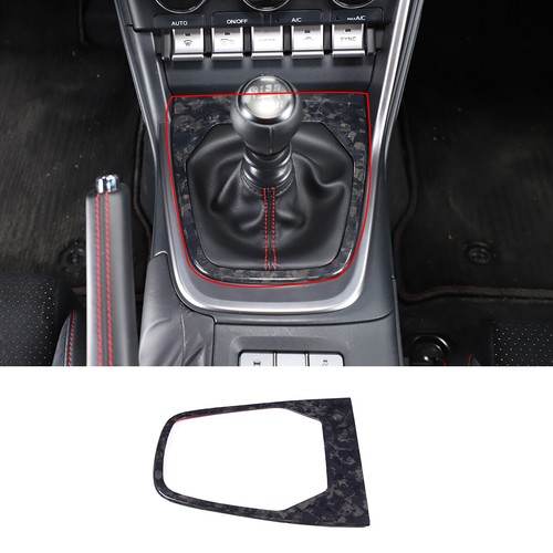 Forged Carbon Fiber Gear Shift Panel Trim Cover For Toyota 86/ Subaru ...