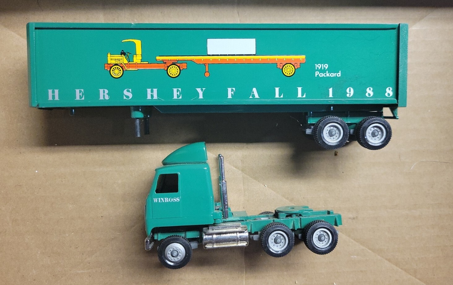 Winross Tractor Trailer Hershey's Fall 1988 Winross Restoration div ...