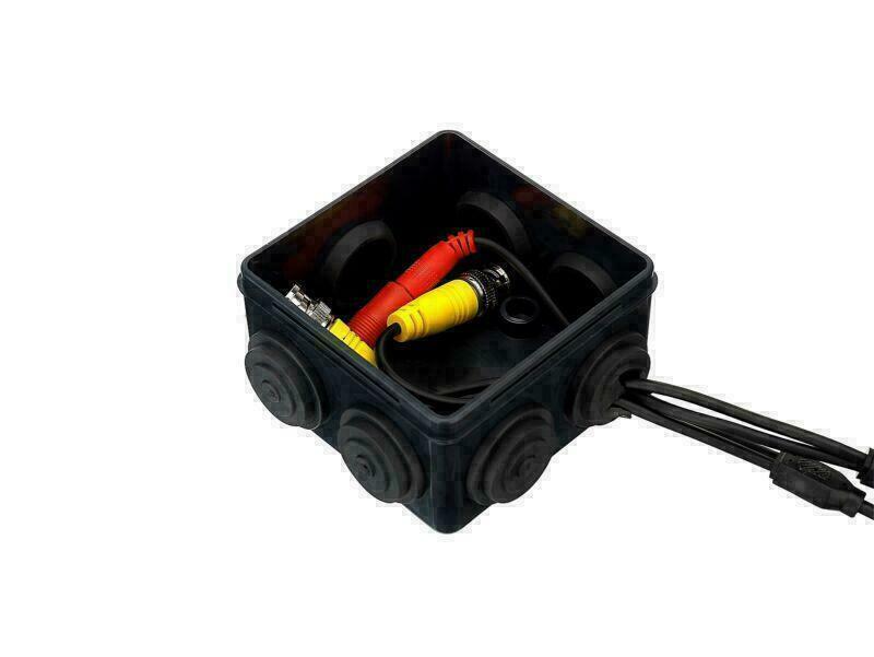2 Psc WATERPROOF OUTDOOR ELECTRICAL JUNCTION JOINT CABLE CONNECTION BOX ...