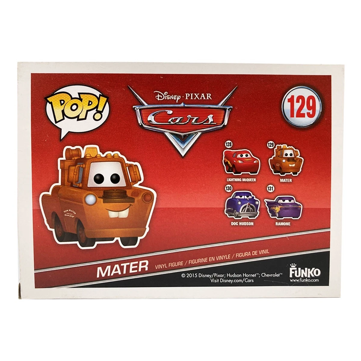 Cars Pop Figure