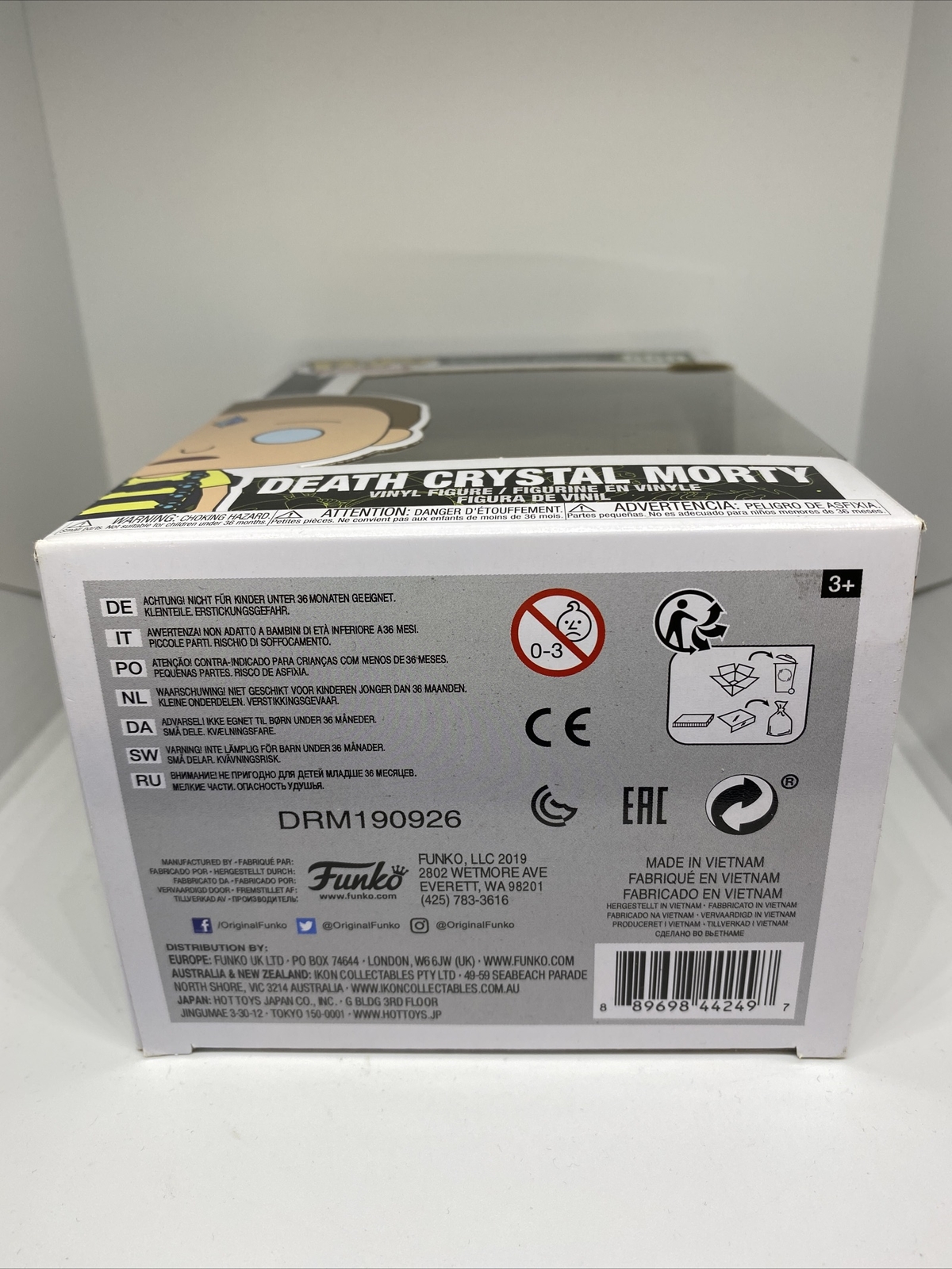 Funko Pop! Death Crystal Morty #660 Animation Rick and Morty MAY ...