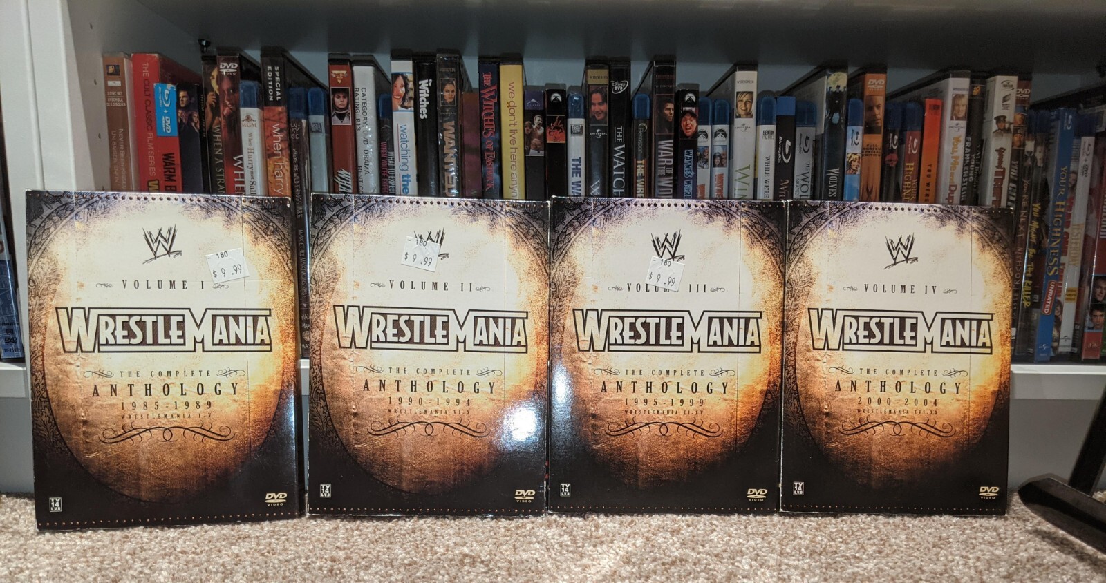 WWE - Wrestlemania Anthology: Box Set (DVD, 2005, 20-Disc Set ...