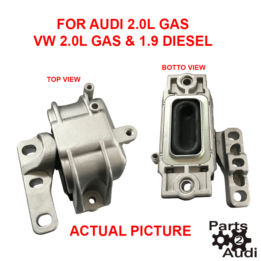 Right Side Engine Motor Mount For Audi VW 2.0L Gas & 1.9L Diesel BRM ...