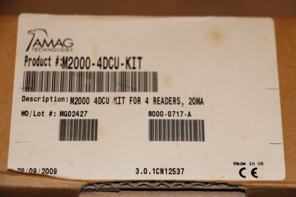 Amag M2000-4DCU-KIT For 4 Readers/Doors 8000-0717-A New | eBay