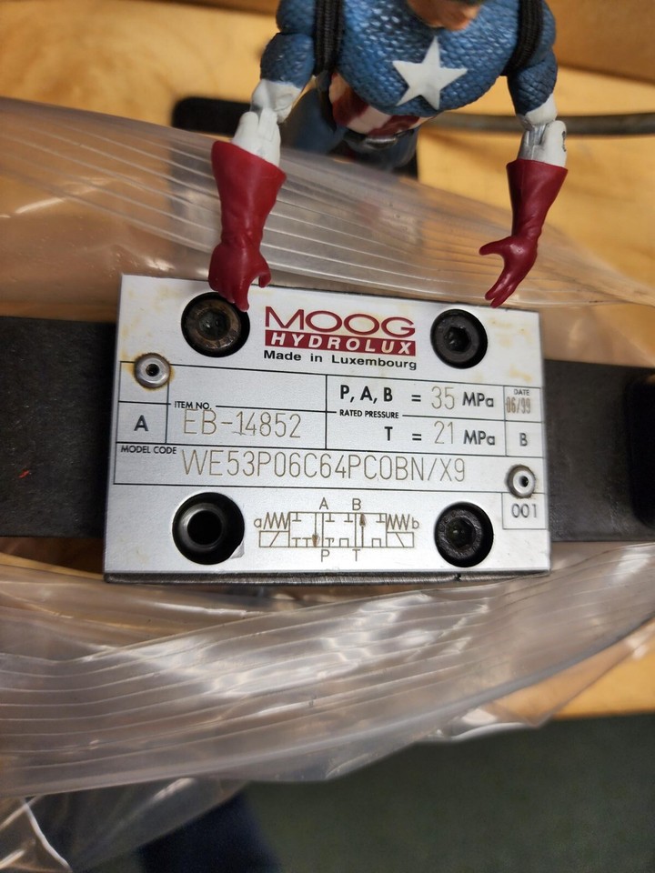 Amada HFB YV5 YV3 Valve WE53P06C64PC0BN/X9 EB-14852 MOOG | eBay