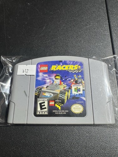 LEGO Racers Nintendo 64 N64 - Cartridge Only - Cleaned Authentic TESTED ...
