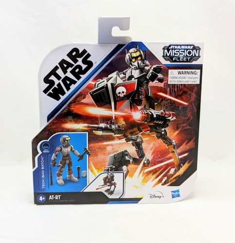 Star Wars Mission Fleet Tech (Bad Batch) AT-RT Ambush Action Figure and ...