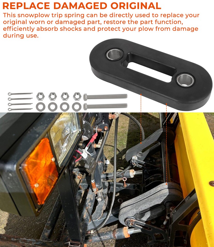 3x Elastomeric Rubber Trip Spring 27351 For Western Fisher Homesteader ...