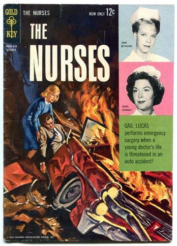 NURSES #3 1963-SHIRL CONWAY-ZINA BETHUNE-PHOTO COVER-TV VG | eBay