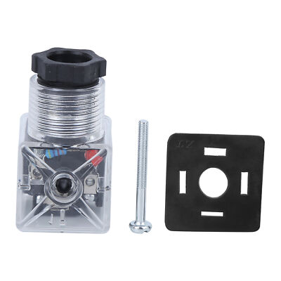 5Pcs Solenoid Valve Coil 4 Pin Plug Connector Voltage Accessories DC24V ...