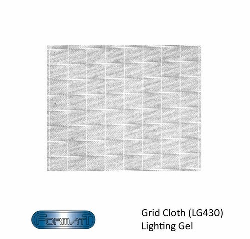 Formatt Lighting Gel: Grid Cloth - Roll size: 25' (7.6m) long; 48" (1 ...