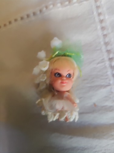 1968 Mattel Liddle Kiddles LILY OF THE VALLEY Kologne Kiddle Doll #3706 ...