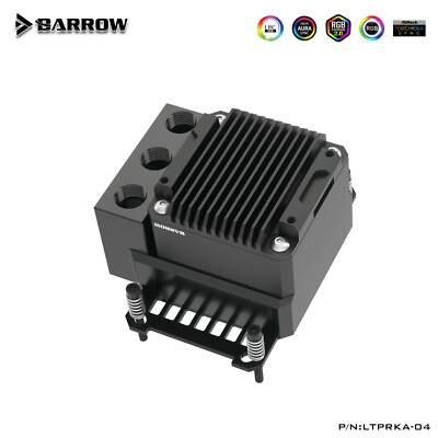 Barrow POM CPU Water Block Pump Reservoir Integrated for AMD AM4/AM3 ...