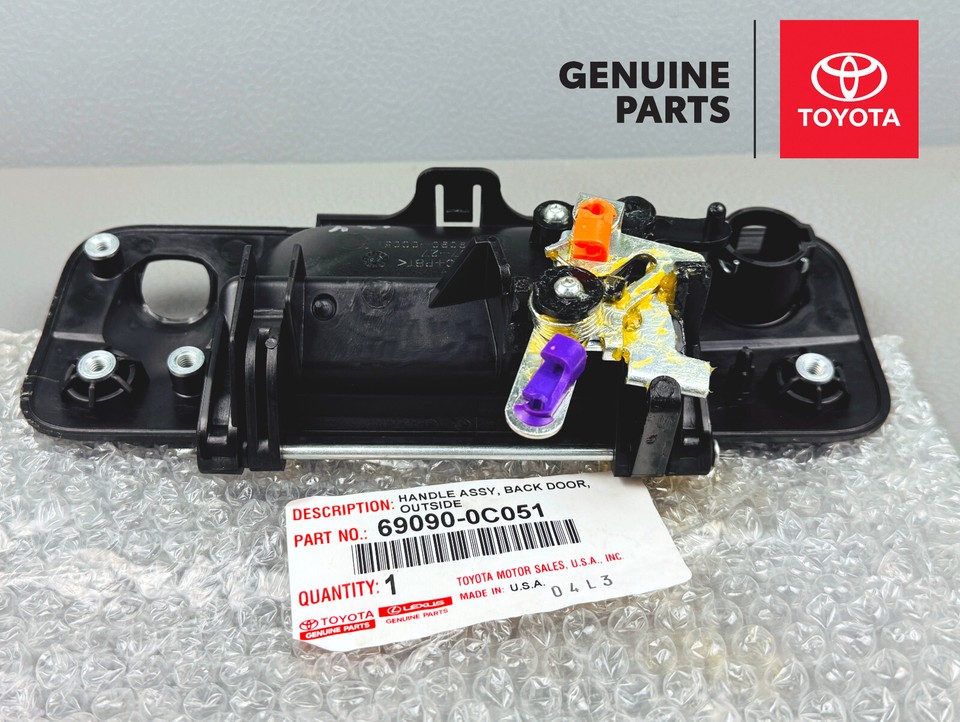 69090-0C051 OEM GENUINE TOYOTA 2007-2013 TUNDRA TAILGATE HANDLE W ...