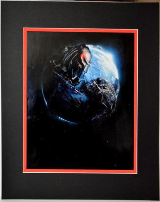 ALIEN vs PREDATOR REQUIEM TEASER POSTER PROFESSIONALLY MATTED AVPR | eBay