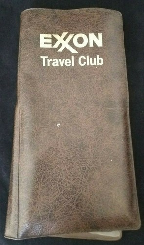 Exxon Travel Club Map Holders w/ Vintage Maps | eBay