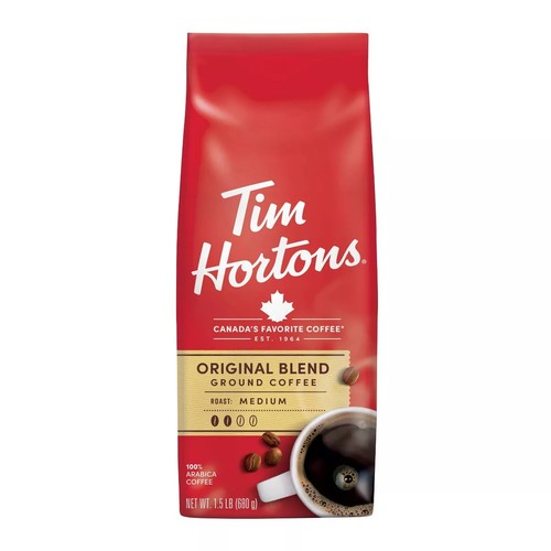 Tim Hortons Medium Roast Ground Coffee - 24oz | eBay
