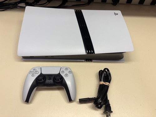 SONY PLAYSTATION 5 PRO CONSOLE PS5 2TB W/ CONTROLLER + CABLES *DIGITAL ...