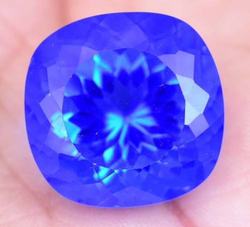 27.20 Ct Natural Rare Lustrous Blue Tanzanite Certified Flawless Loose ...