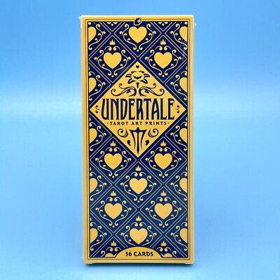 Undertale Tarot Card Deck Art Print Set of 36 Sans Papyrus Flowey ...